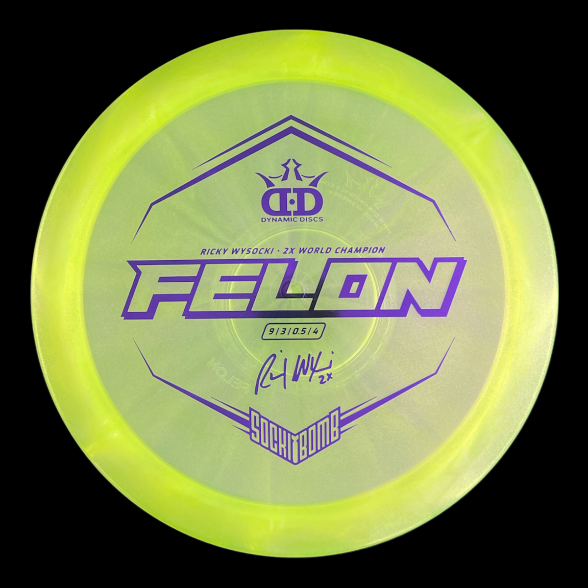 Ricky Wysocki 2X Lucid-Ice Glimmer Felon – Elevate Disc Golf